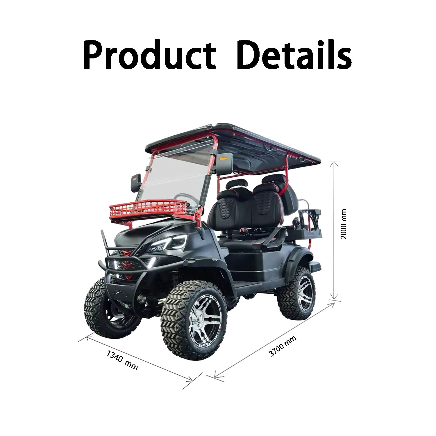 Most Popular Golf Cart Electric High Quality Off-road Luxury Utility ...