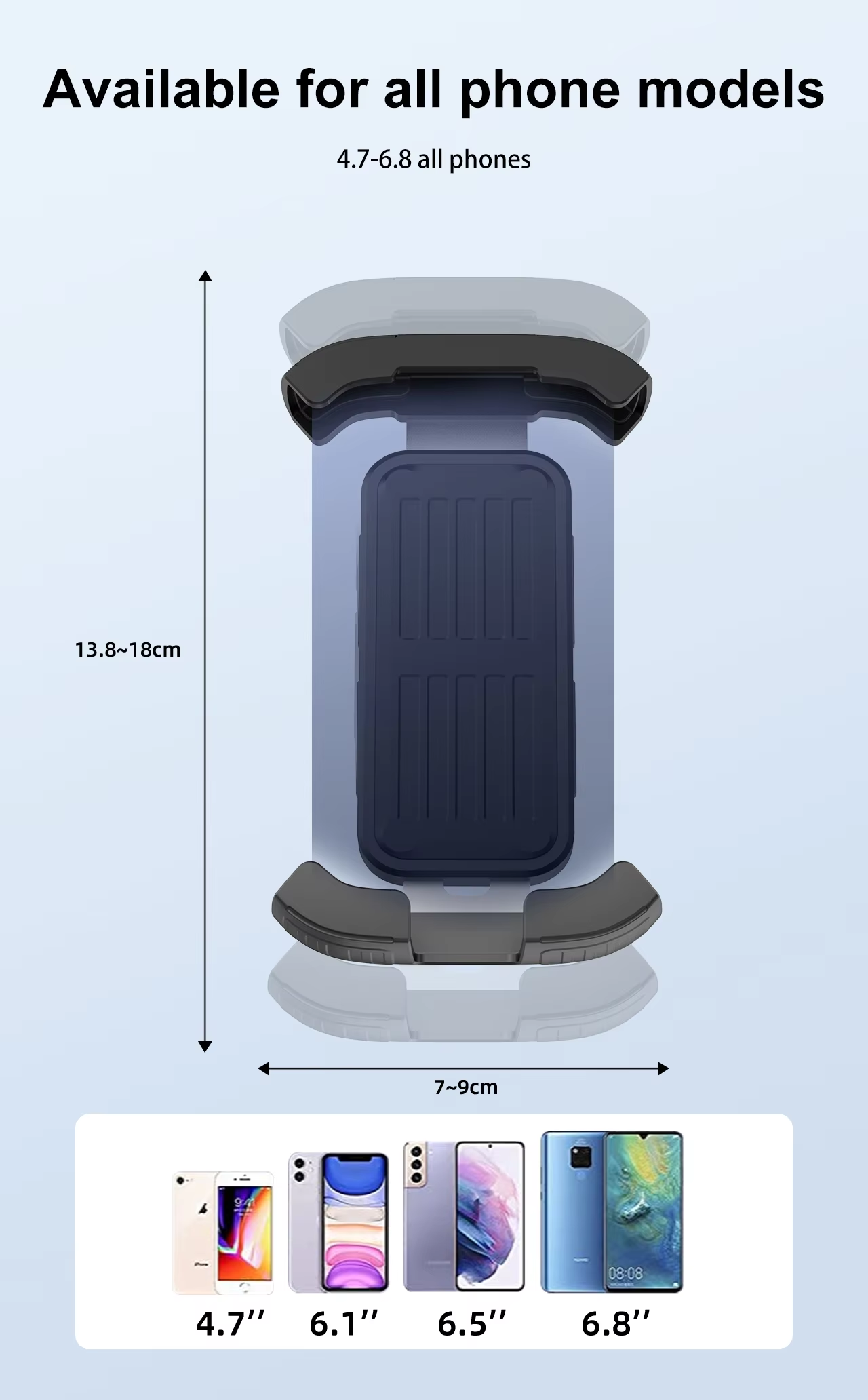 Oem Magnetic Gym Phone Holder Cool Bike Phone Stand -crab Clip $2.8 ...