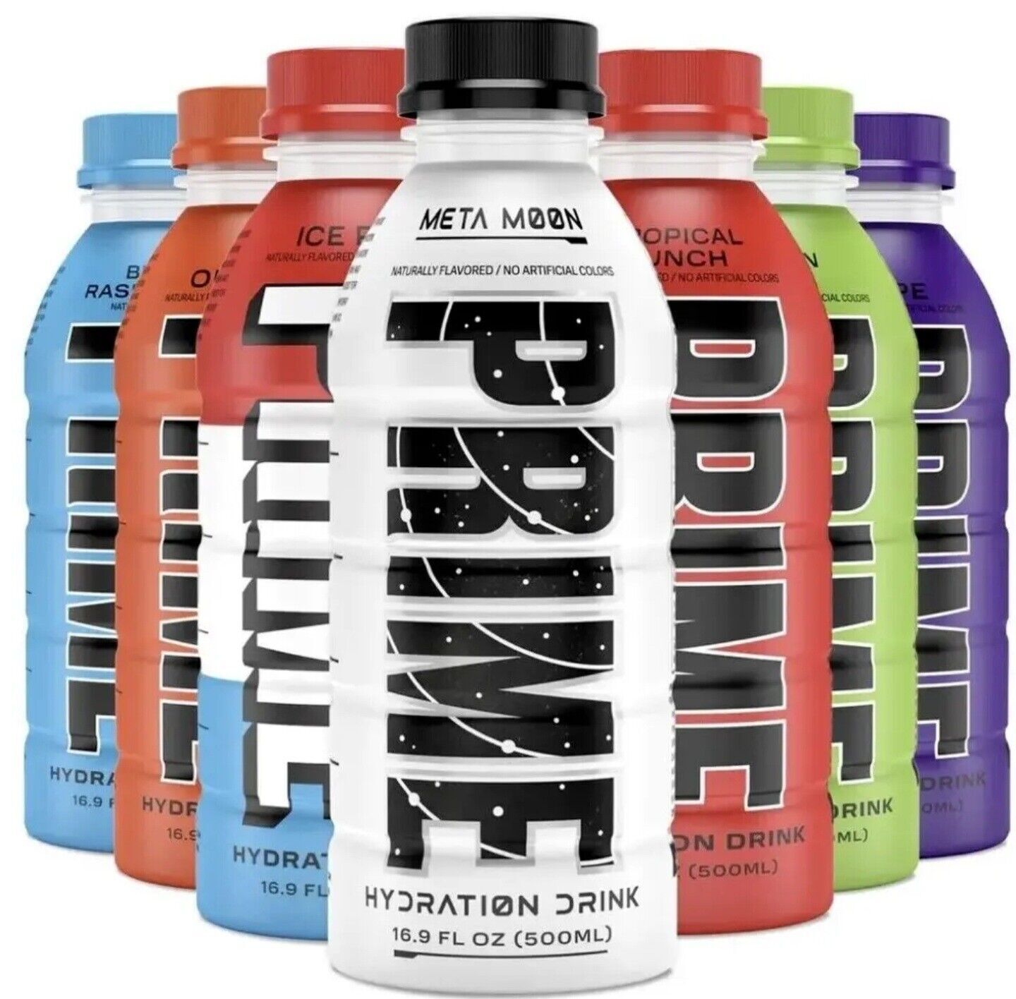Prime Energy Drink Cans 5 Flavor Variety Pack - 200mg , Zero Sugar ...