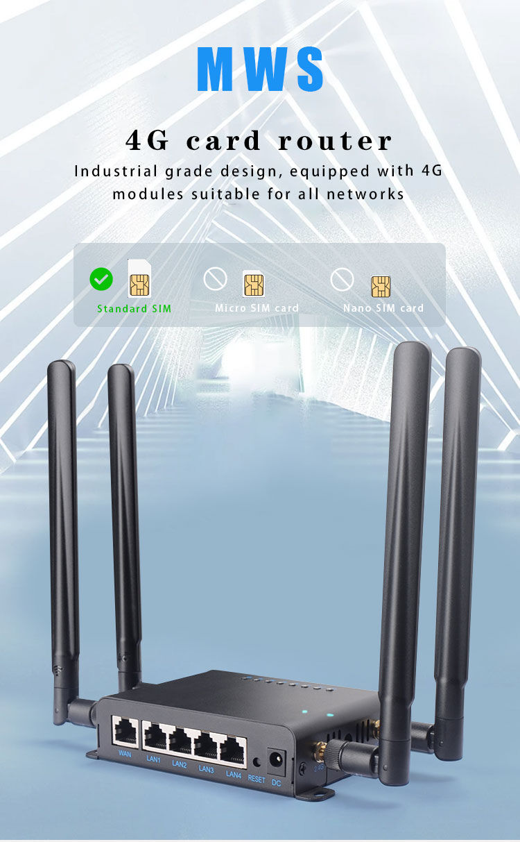 Compre Industria Wifi6, 5,8g Router Esim Tarjeta Router Cpe 5,8g ...