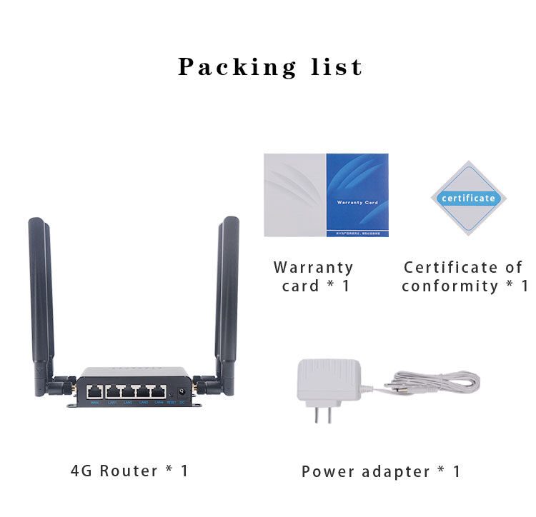 Adsl Industrial 4g Cpe Router Network Cpe Esim Card Router Lte Cat4 ...