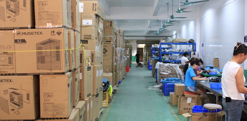 Ruix Venus Small Cute Clear Pc Case Display Micro Atx Black And White ...