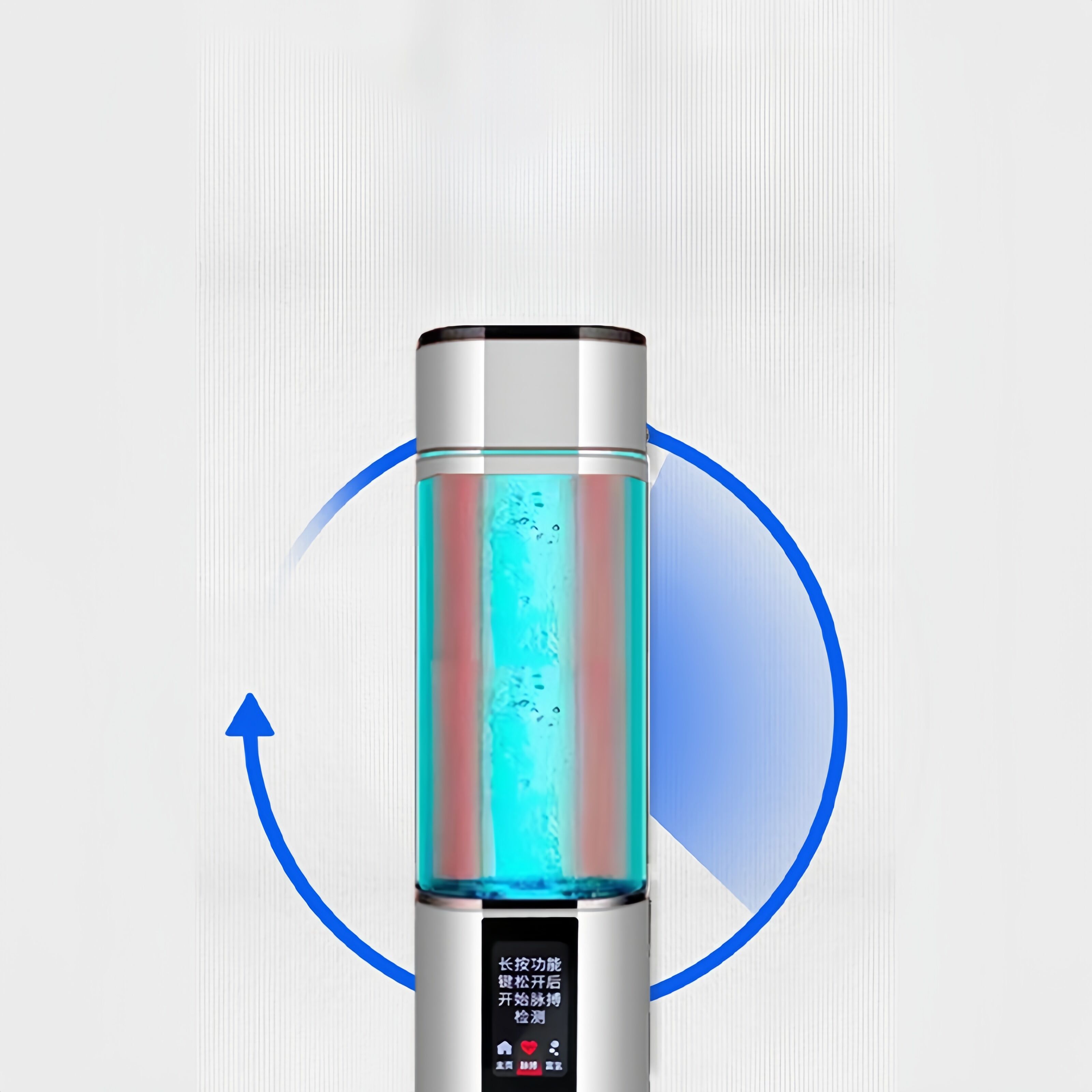 Usb Rechargeable Glass Electrolysis Inhaler Generator Ionizer Hydrogen ...