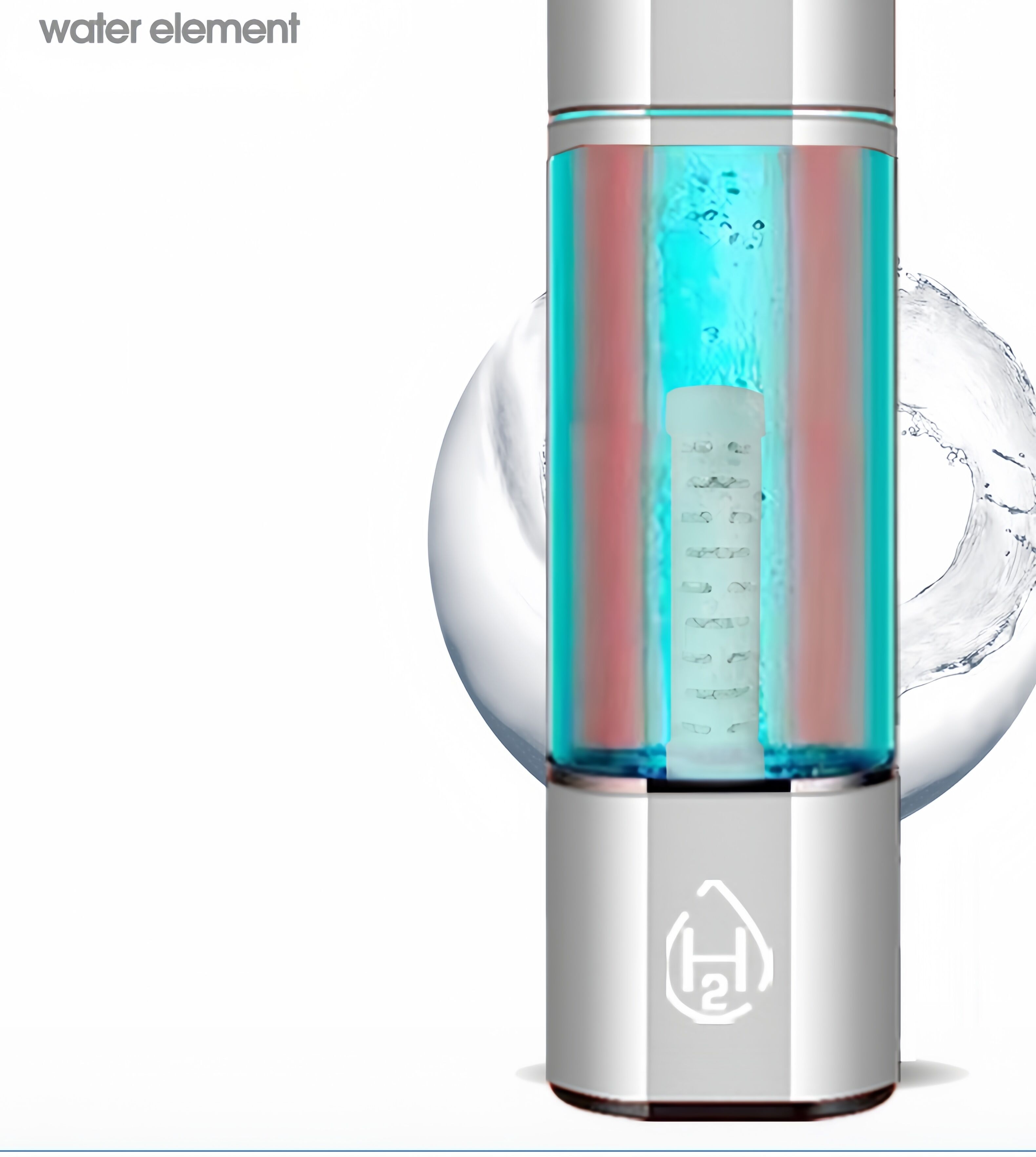 Usb Rechargeable Glass Electrolysis Inhaler Generator Ionizer Hydrogen ...