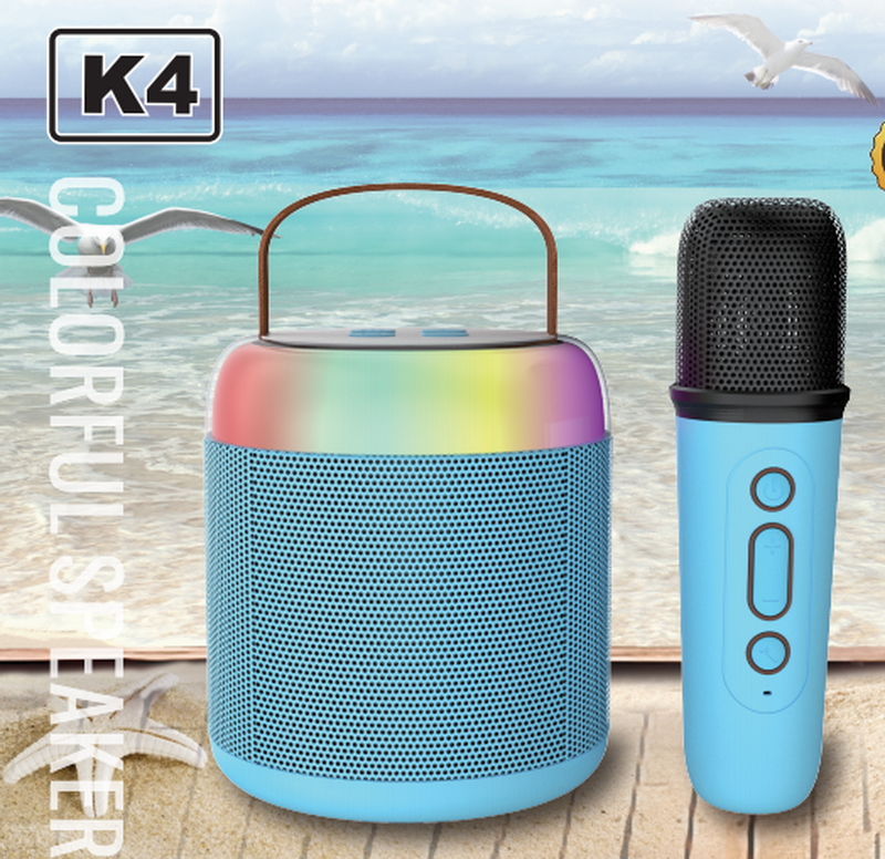 K4 Bluetooth Karaoke Speaker Wholesale Bluetooth Speaker Supplier Bluetooth Party Speaker Good ...