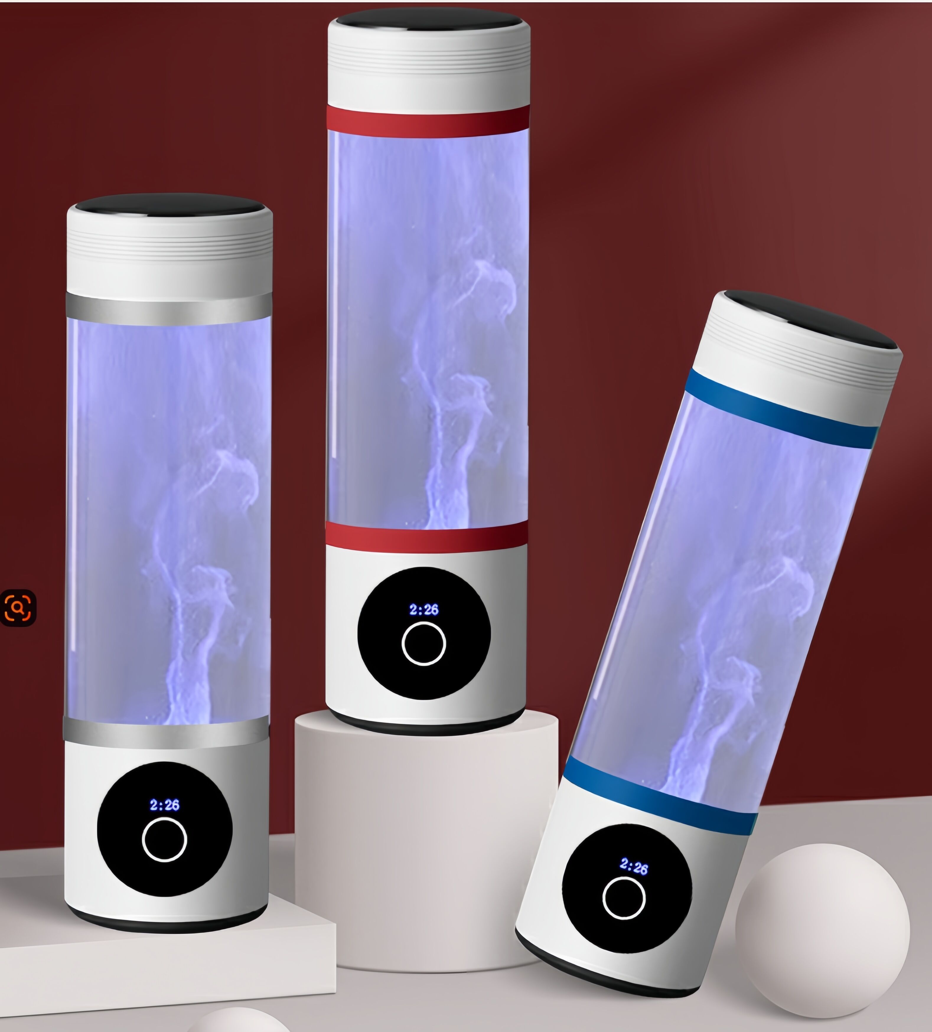 Portable Hydrogen-rich Water Cup H2 Rich Spe Pem Water Ionizer Bottle ...