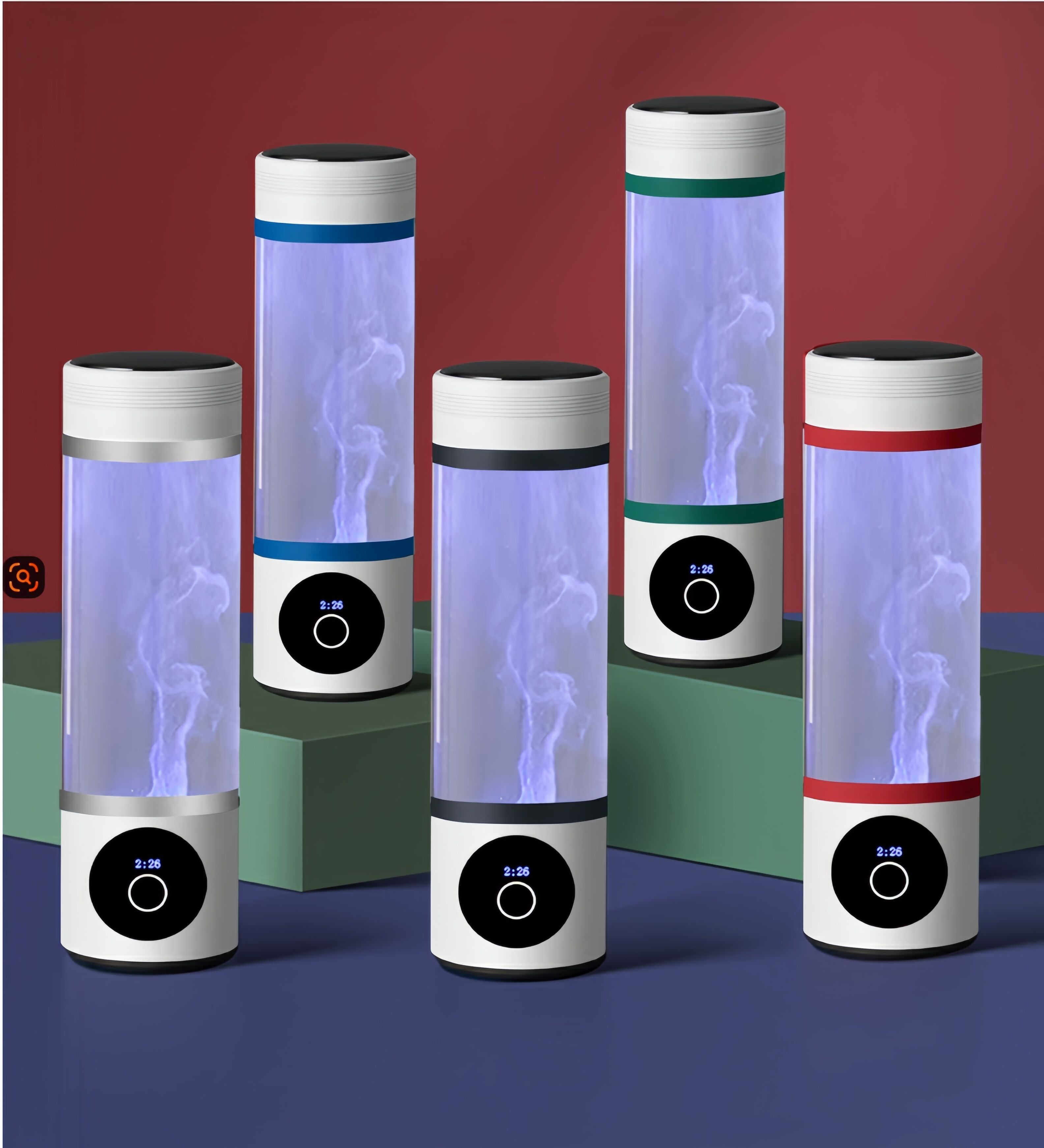 Portable Hydrogen-rich Water Cup H2 Rich Spe Pem Water Ionizer Bottle ...