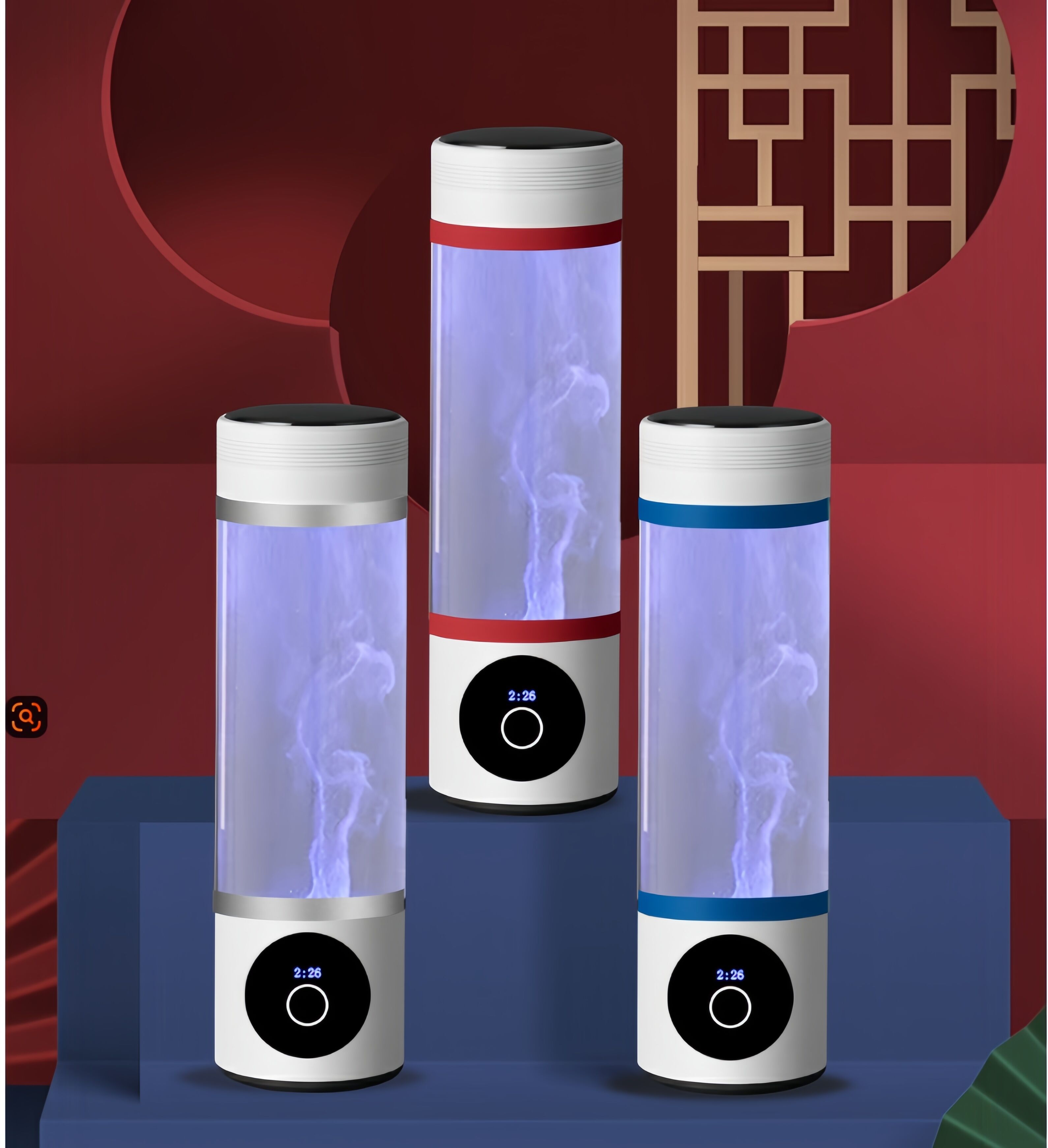 Portable Hydrogen-rich Water Cup H2 Rich Spe Pem Water Ionizer Bottle ...