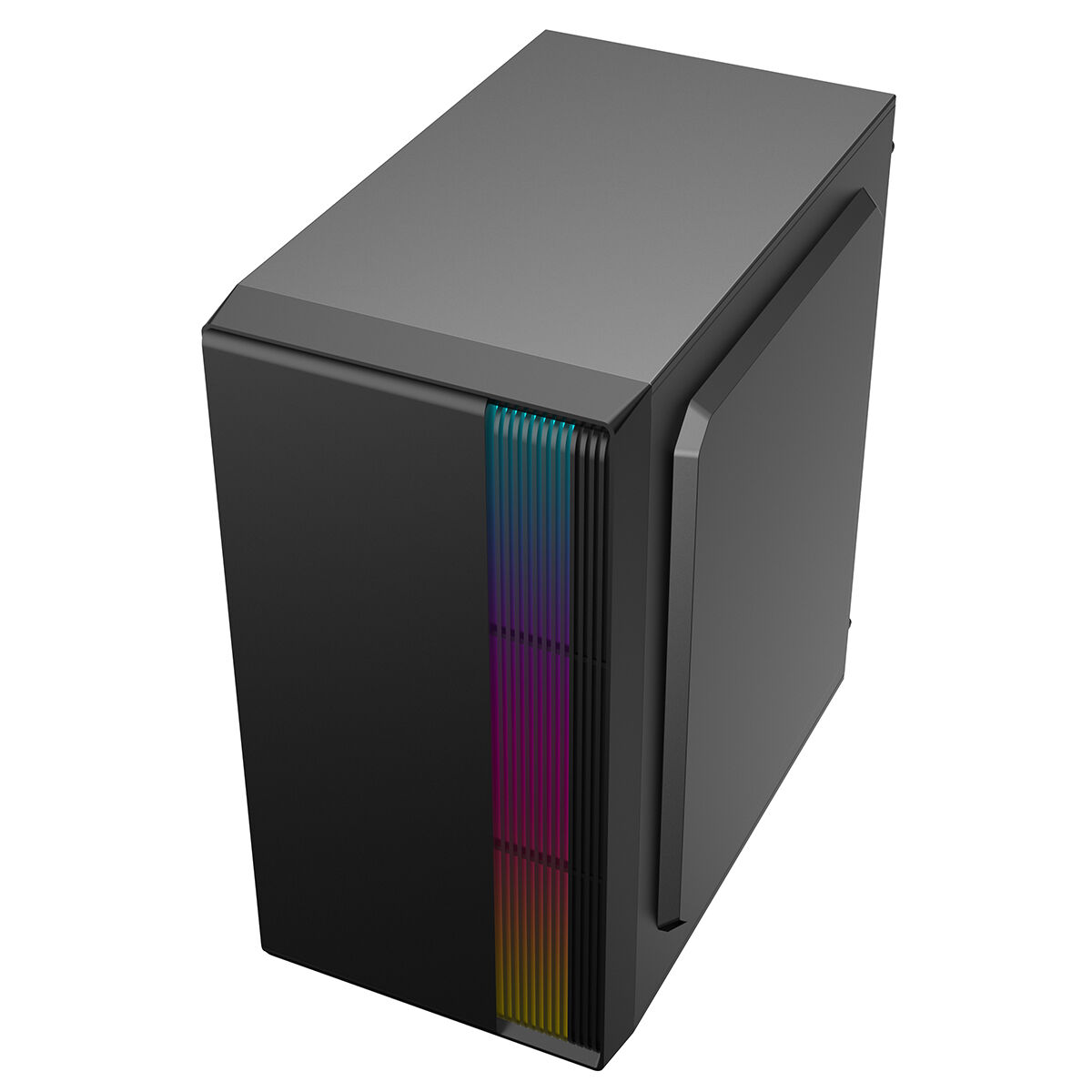 Ruix Halo Mid Tower Small Office Pc Tower Case Micro Atx Pc Case ...