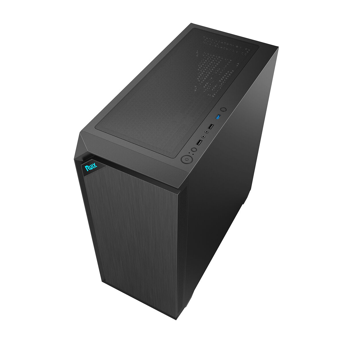 Ruix Venus Small Cute Clear Pc Case Display Micro Atx Black And White ...