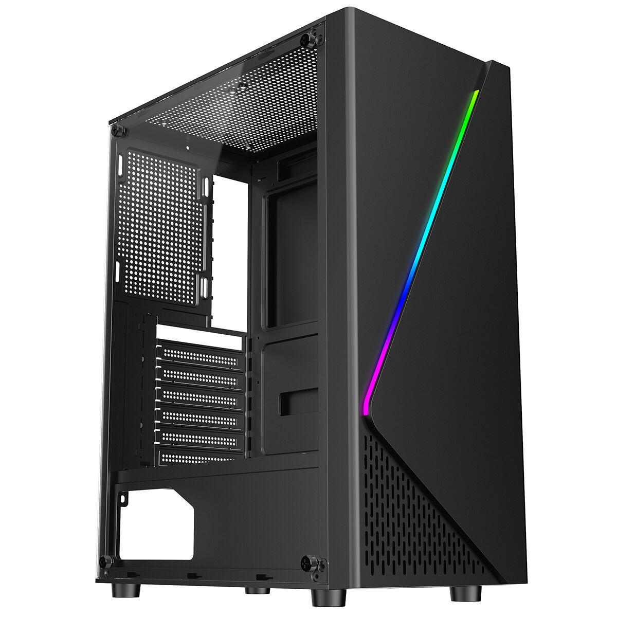 Buy China Wholesale Ruix Achilles Atx Chassis Side Panel Tempered Glass ...