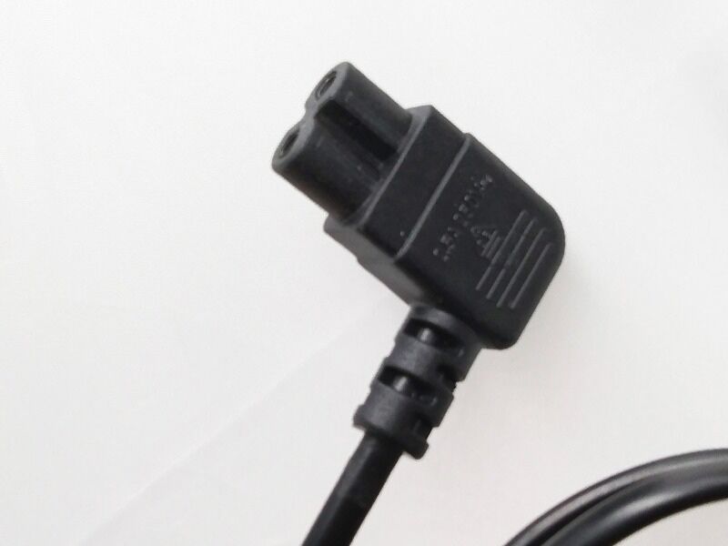 Angled 2.5a Cee7/16 Eu Plug To Angled Iec C7 Connector Eu 2-core Power ...