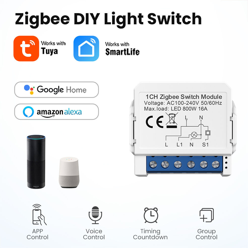 Avatto 1/2/3/4 Gang Tuya Wifi Zigbee Smart Light Wireless Remote ...
