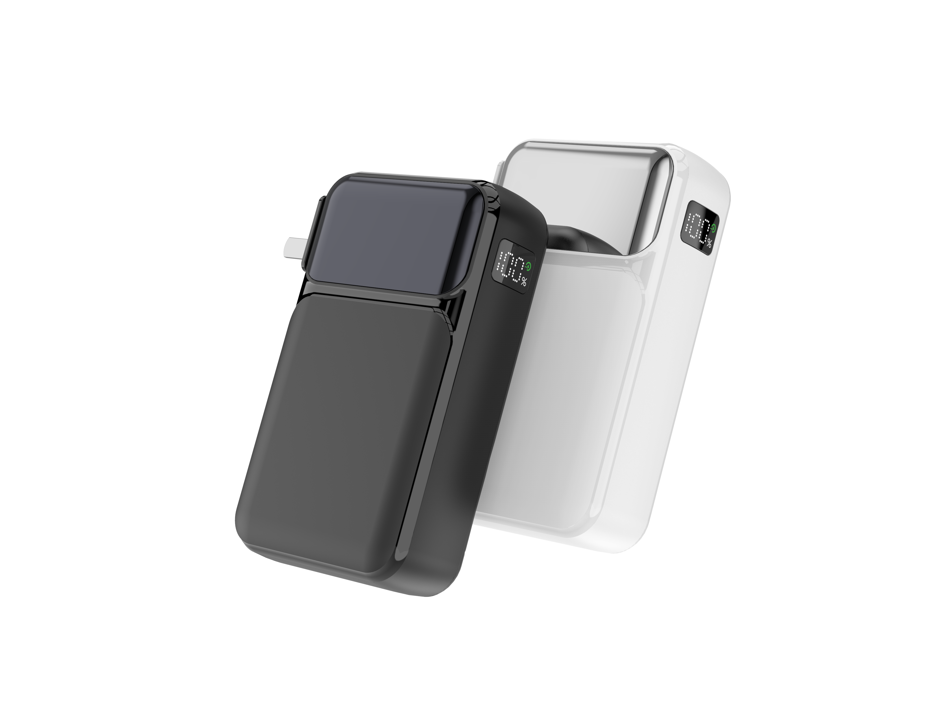20000mah Power Bank Pd Fast Charge Built-in Wall Charger And Built-in ...