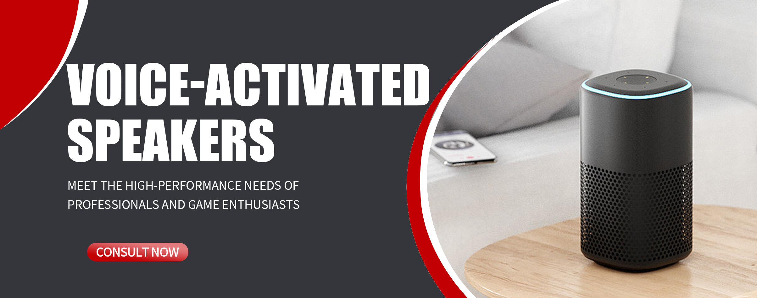 Intelligent Voice Controlled Speaker, Dual 12 Inch Led Portable ...