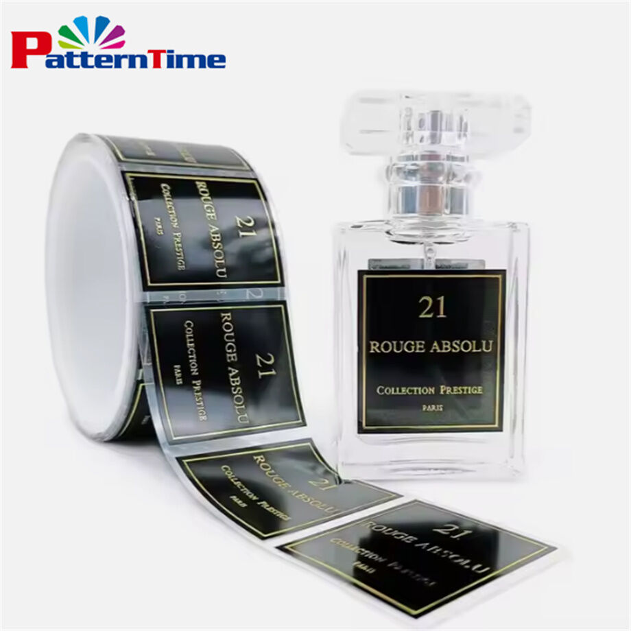 Custom Printing Vinyl Logo Cosmetic Perfume Bottle Packaging Labels ...