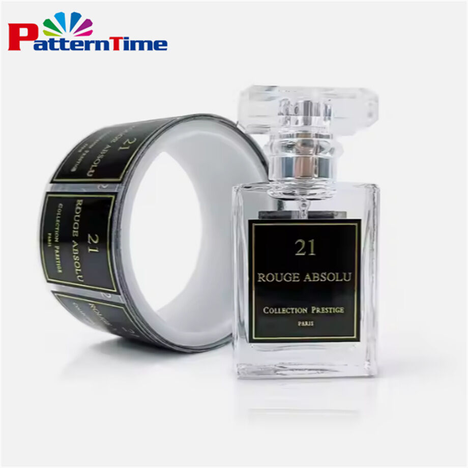 Custom Printing Vinyl Logo Cosmetic Perfume Bottle Packaging Labels ...
