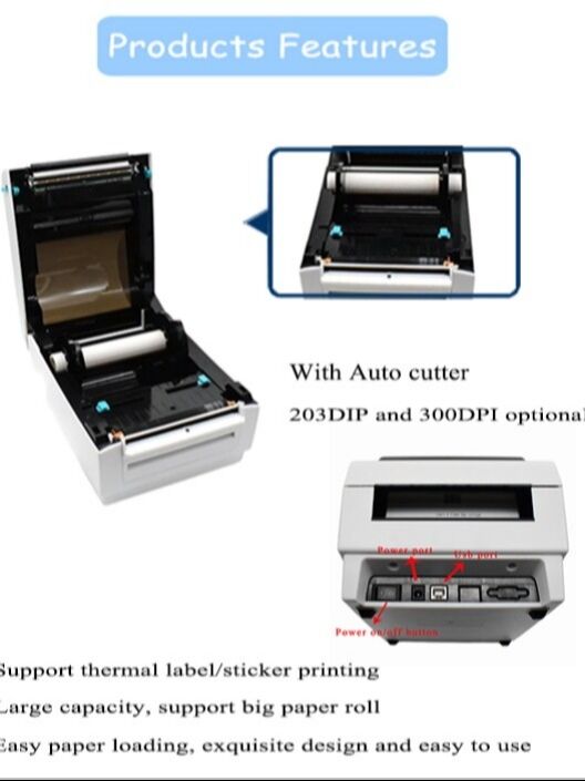 Buy China Wholesale Hot Sale 4 Inch Shipping Label Printer With Auto ...