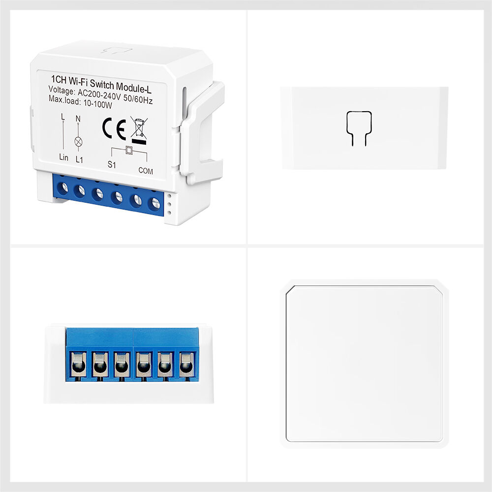 Avatto 2 Years Warranty 10a 1/2 Gang Wifi Smart Switch Module With ...