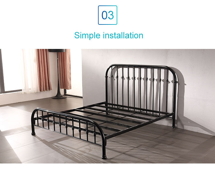 Buy China Wholesale Manufacturer Customization Bedroom Single Steel Bed ...