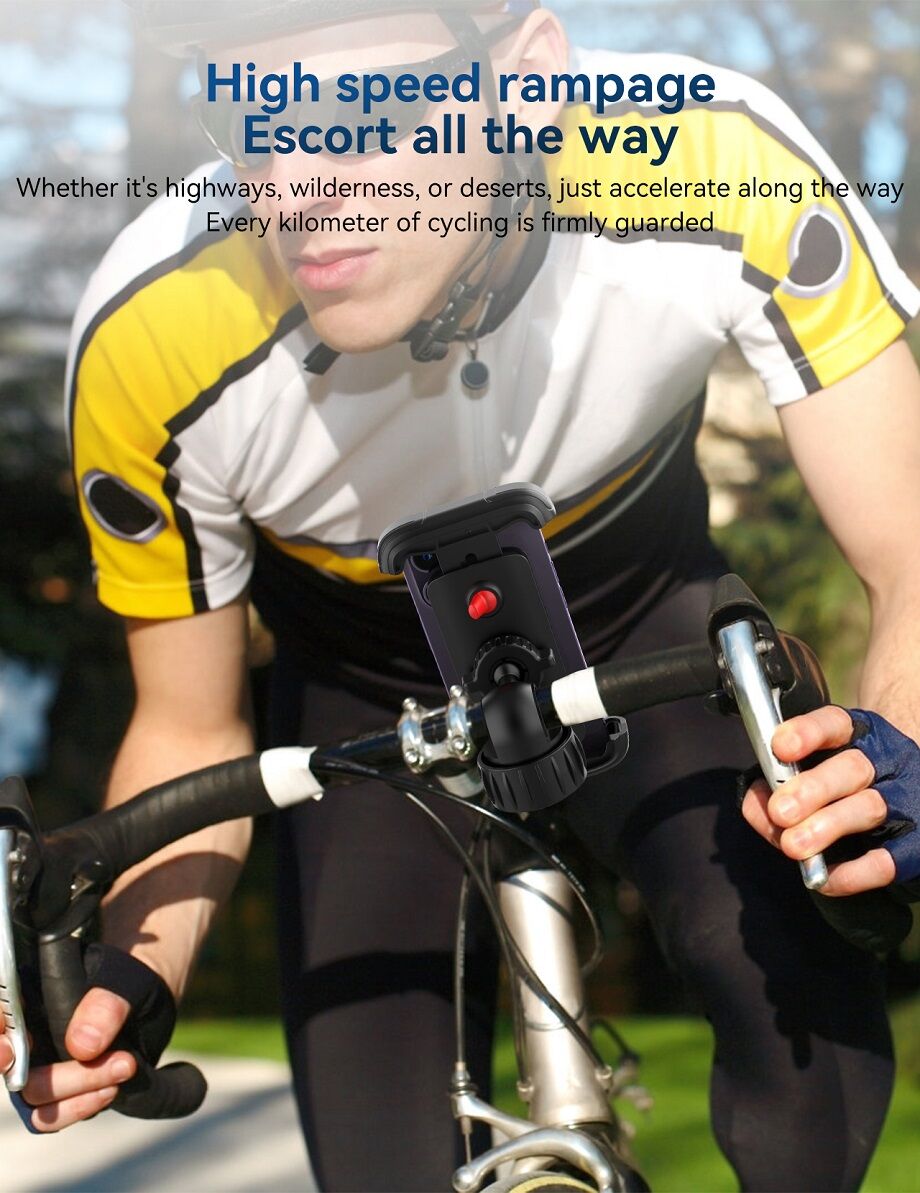 Factory Direct Price For The Upgraded Knob Bike Phone Holder. Secure ...