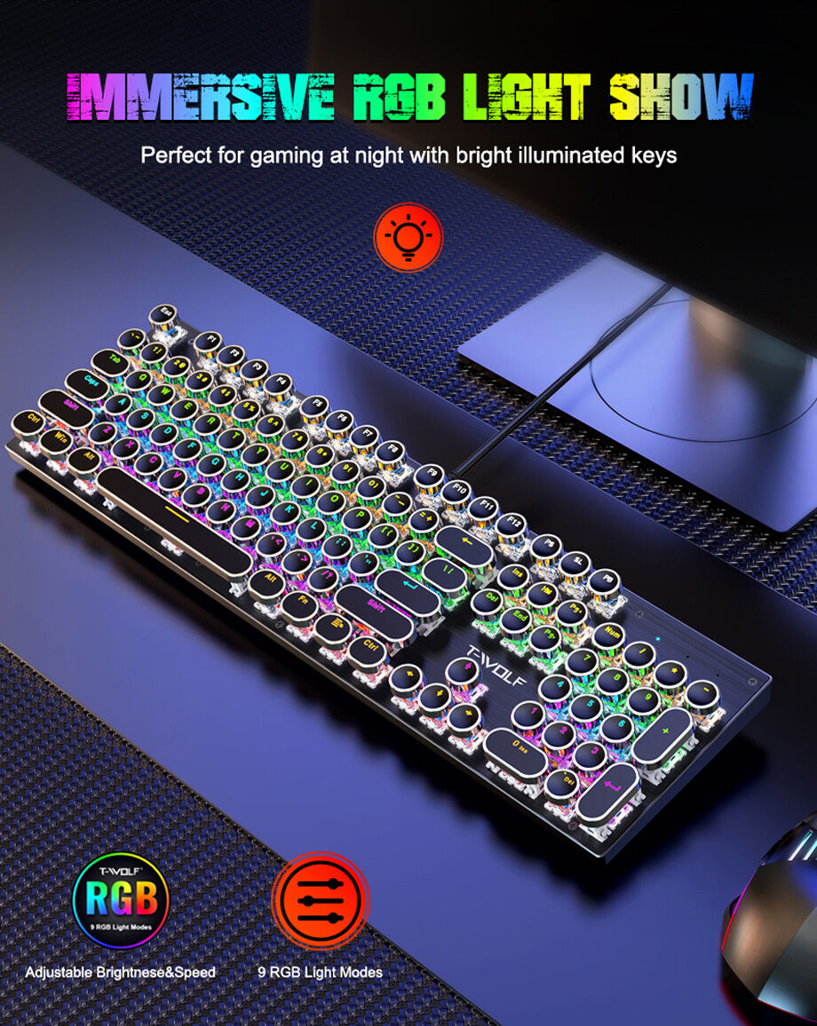 Factory Direct High Quality China Wholesale Wired Mechanical Gaming ...