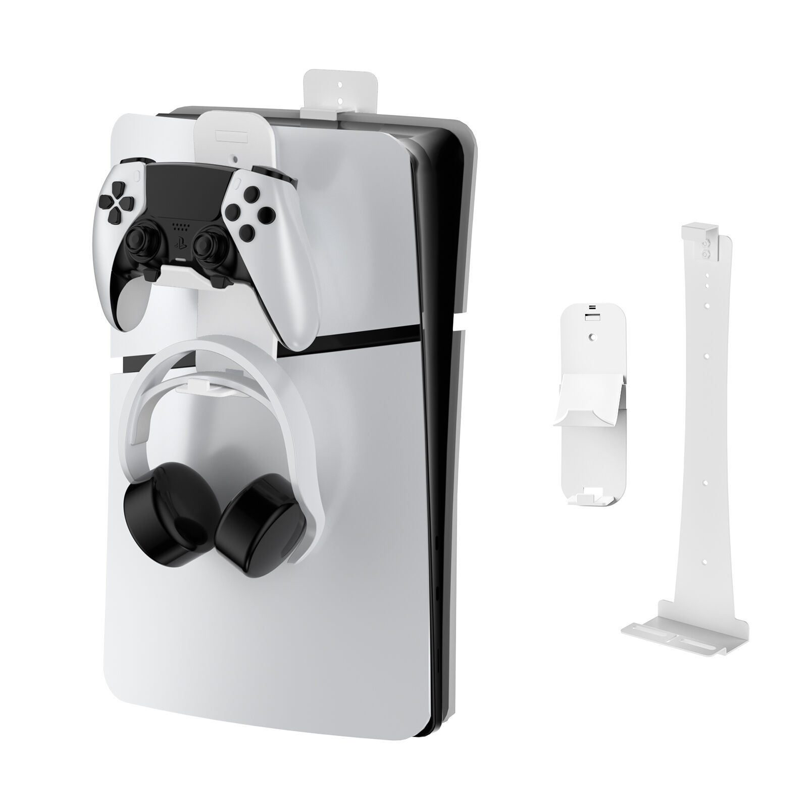 Wall Mount Kit For Playstation 5 Disc And Digital Edition Shelf Wall ...