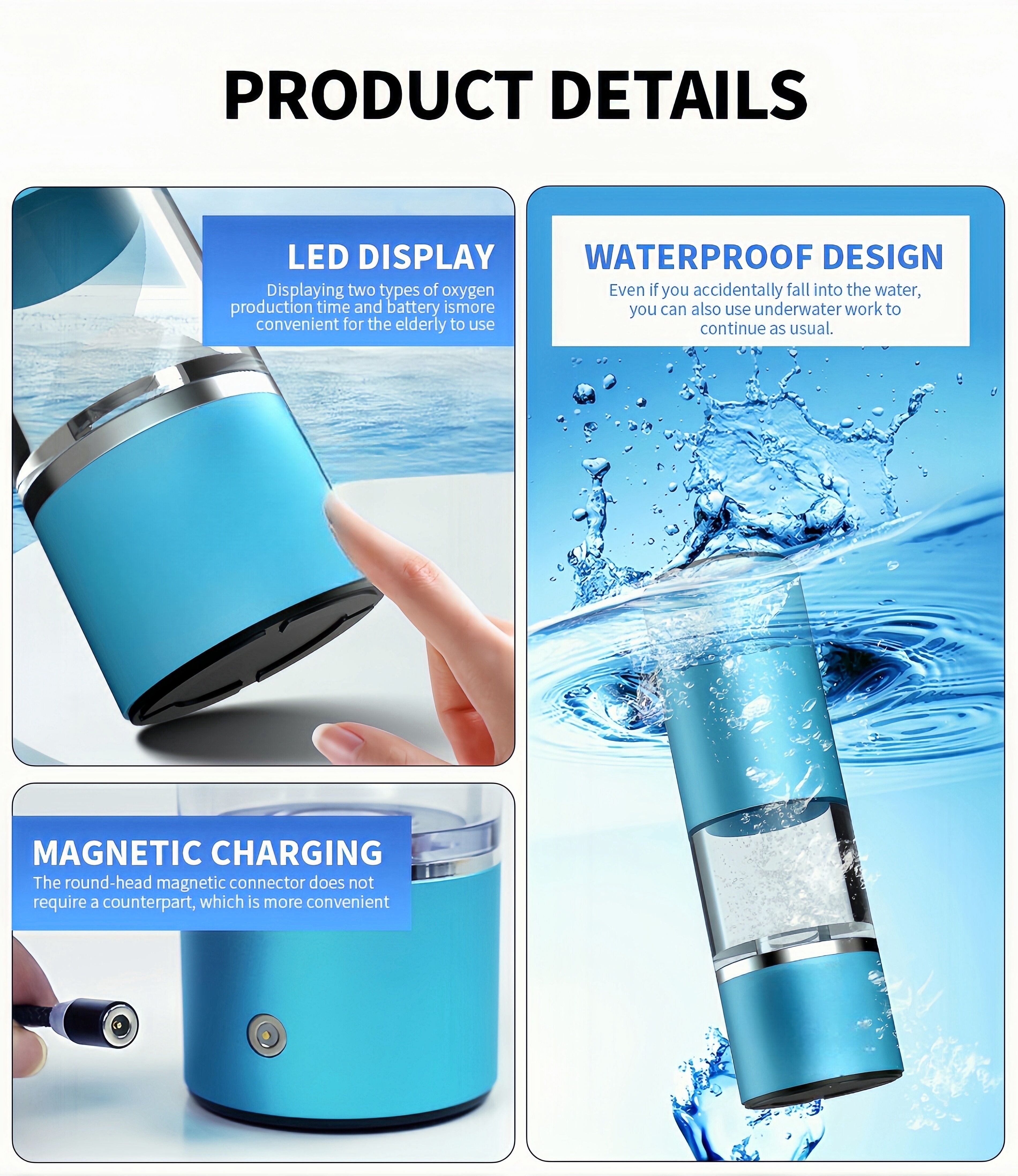 Bulk Buy China Wholesale H2 Rich Cup Portable Hydrogen Rich Water ...