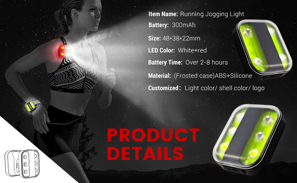 Umione Usb Rechargeable Clip On Running Light For Runners Mini ...