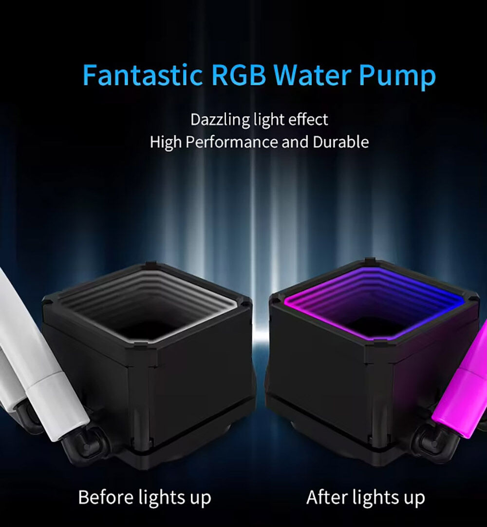 Bulk Buy China Wholesale 360mm Black Cpu Liquid Cooler Argb Water ...