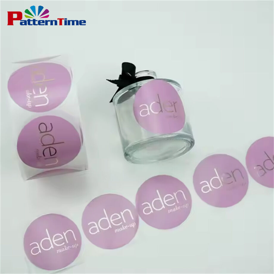 Custom Waterproof Fragrance Oil Private Label Bopp Round Perfume Bottle ...