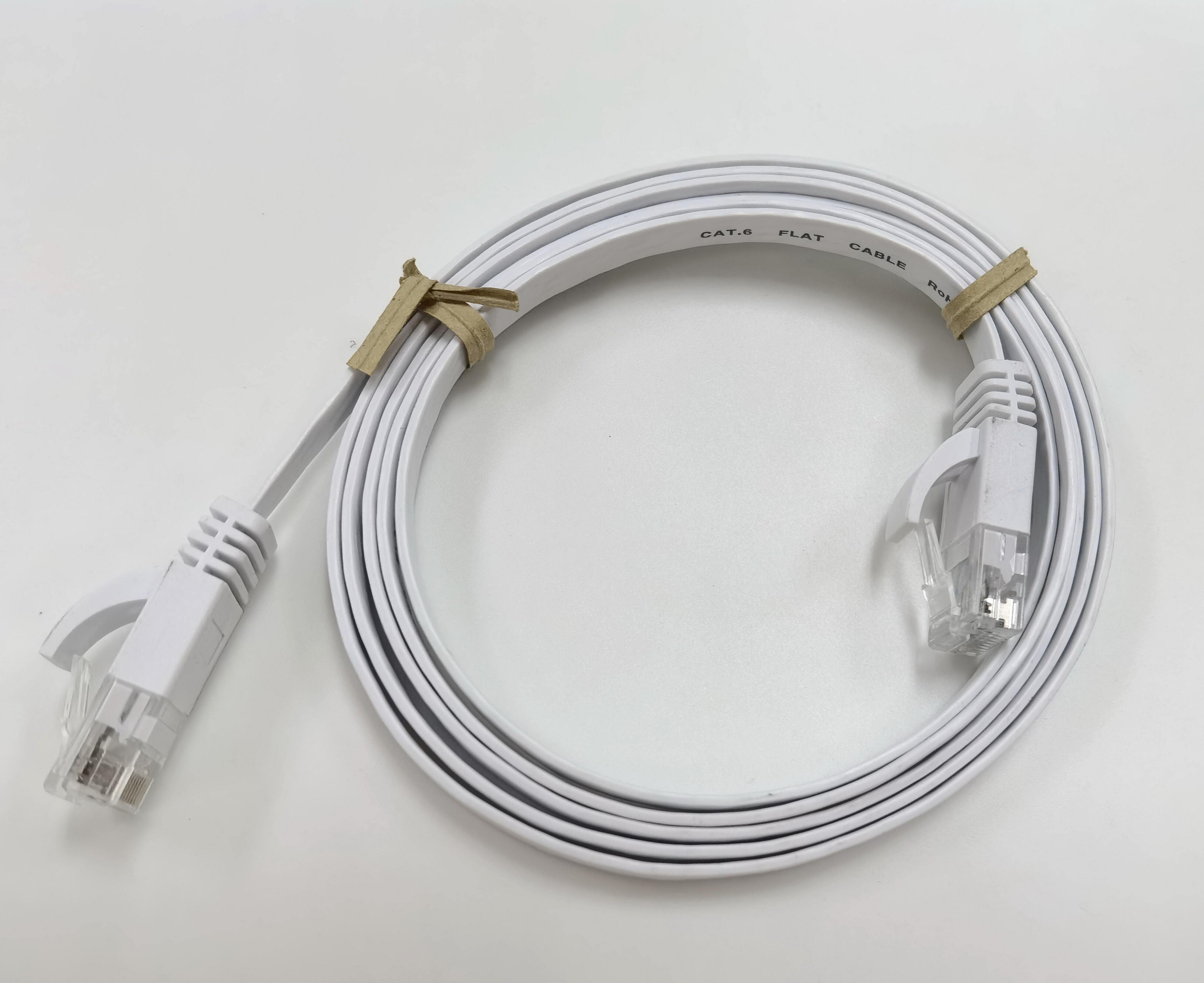 Best Selling Oem/odm Customized Rj45 Flat Cat6 Cord Gold Plated Jumper ...