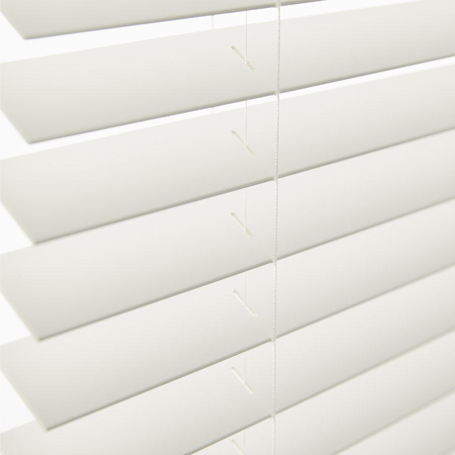 2" Width Slat Manual Cordless Faux Wood Venetian Blinds Vinyl Shades ...