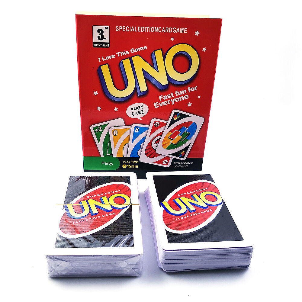 Wholesale Solitaire Uno 108 English Flip Mario Yonos Board Game Casual ...