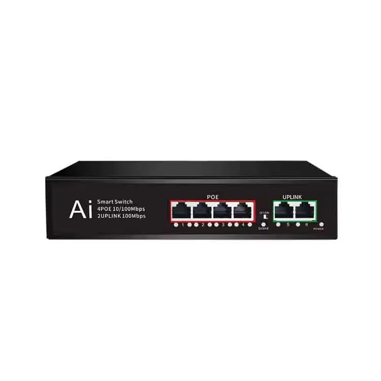 Buy China Wholesale Heavy-duty Metal Poe Switch For Hikvision Ip ...