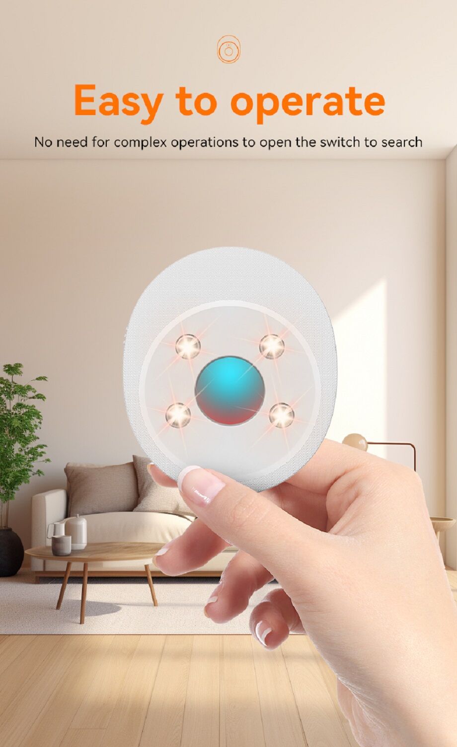 Factory Price Hot Sale Customizable White Black Camera Peep Detector ...