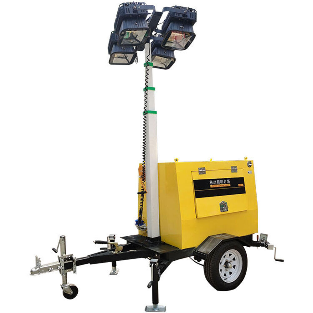Bulk Buy China Wholesale 4 * 1000w Mobile Trailer Manual Lifting ...