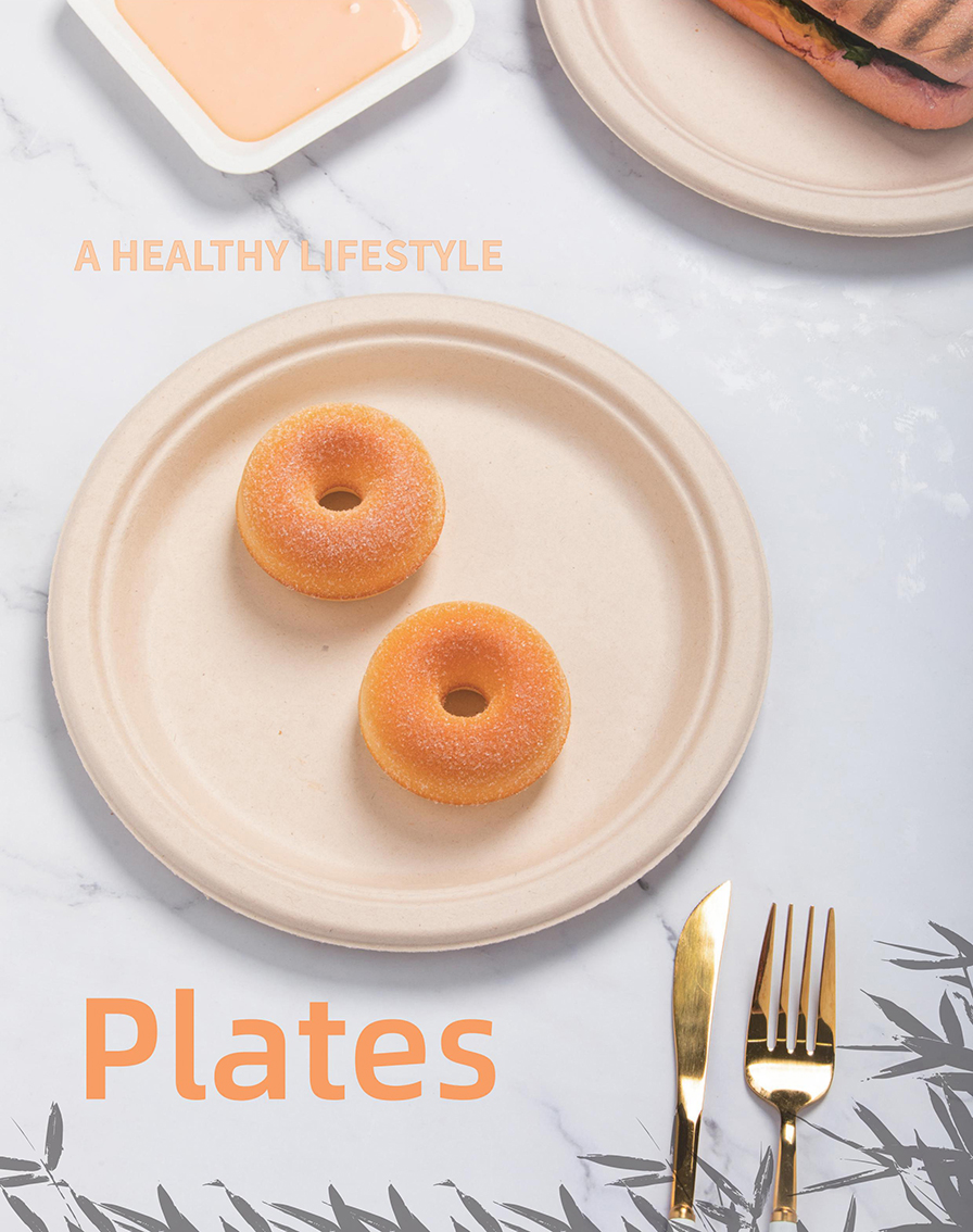 Buy China Wholesale Disposable Paper Plates 9 Inch Round Plate Paper ...