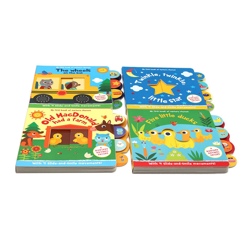 Customized Colorful Printing Kid Educational Board Books Lift The Flap ...