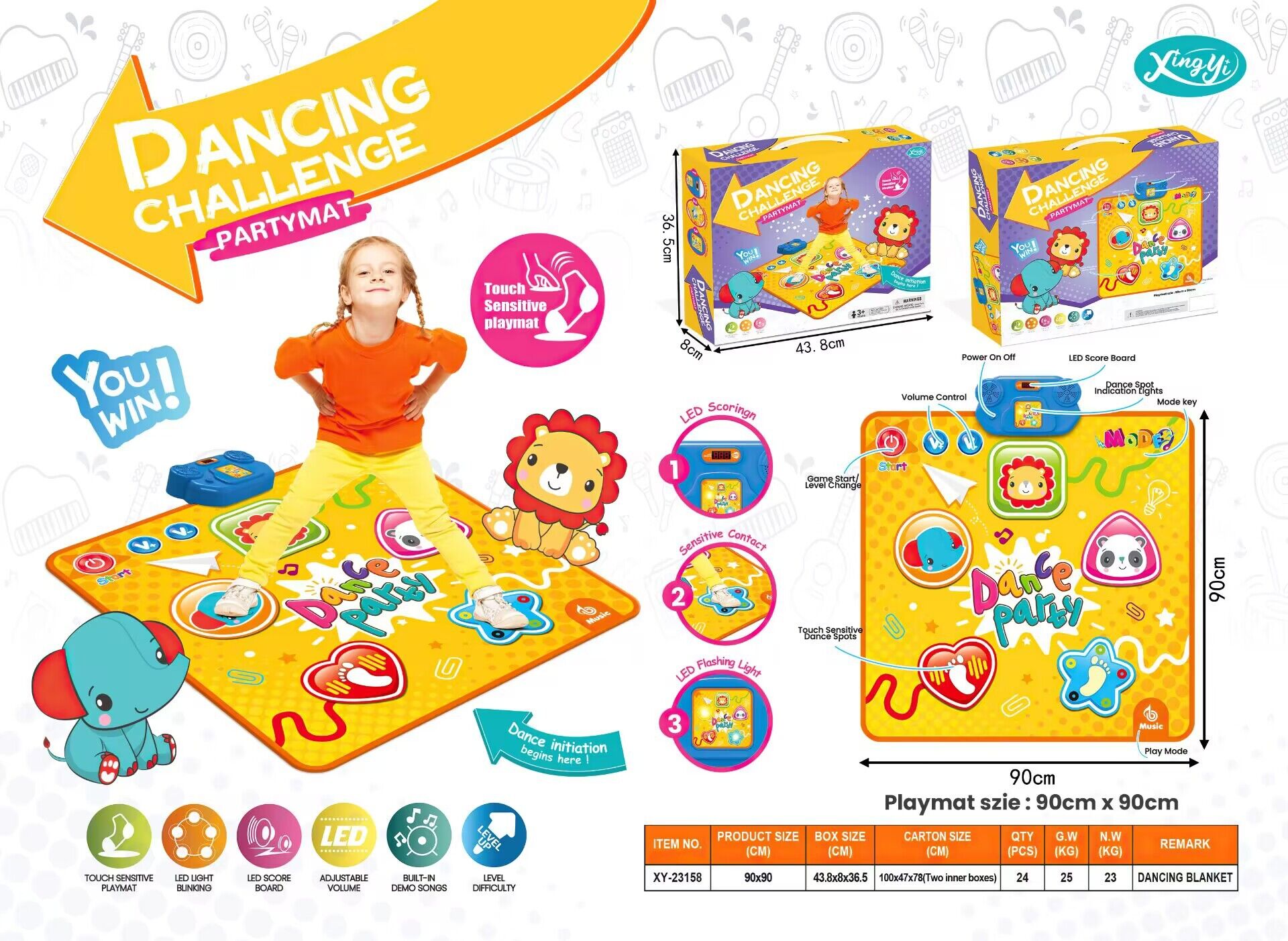 New Electronic Arabic Alphabet Learning Dancing Toy Exercise Musical ...