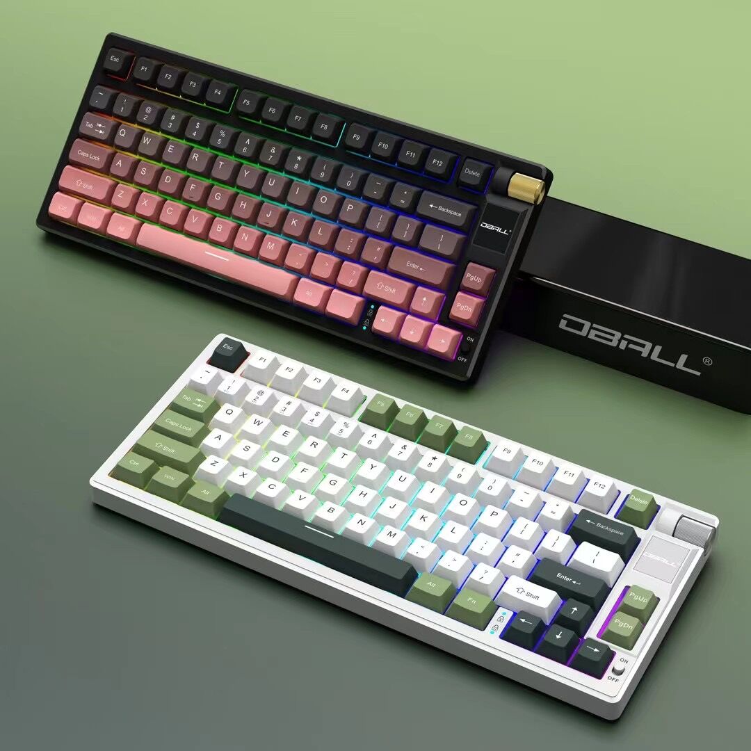 Mechanical Keyboards Gaming Keyboards, With Display Screen, Bt5.0/2.4g ...