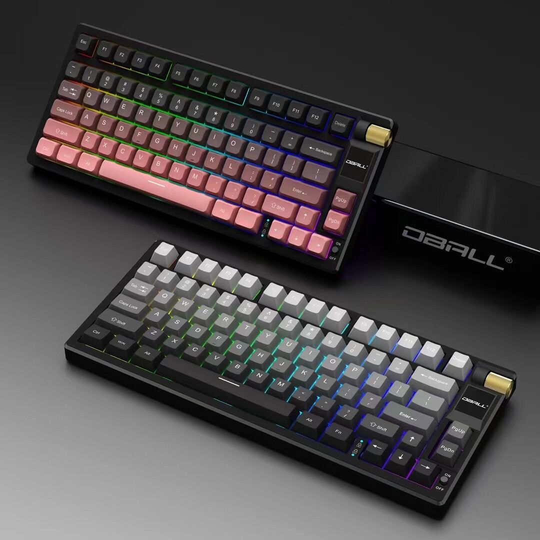 Mechanical Keyboards Gaming Keyboards, With Display Screen, Bt5.0/2.4g ...