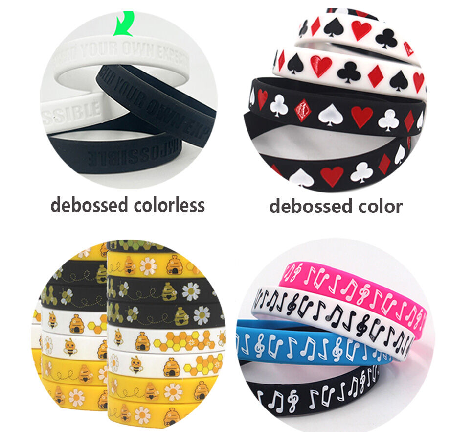 Bulk Buy China Wholesale China Wristband Supplier In Stock Debossed ...