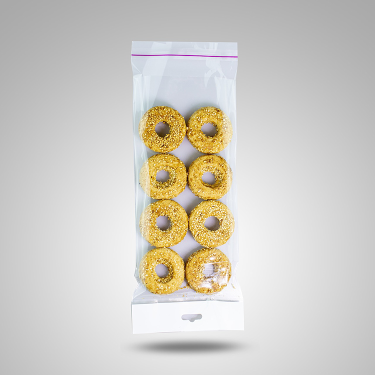 Custom Food Clear Frosted Ziplock Pouches Plastic Zipper Packaging 3 ...