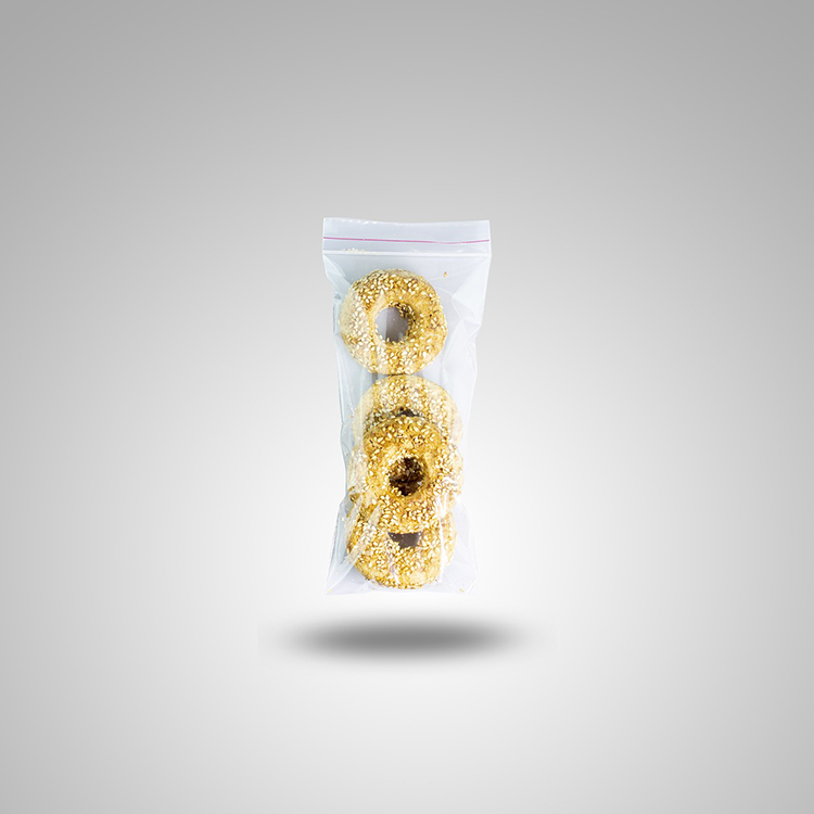 Custom Food Clear Frosted Ziplock Pouches Plastic Zipper Packaging 3 ...