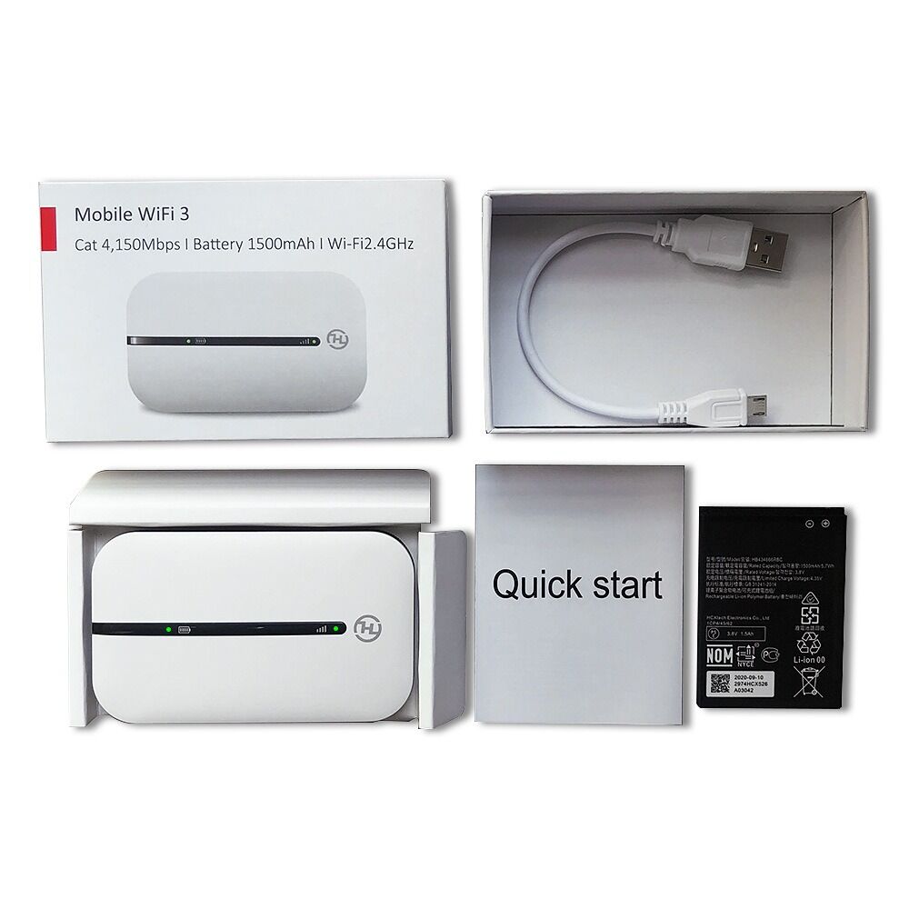 150m Universal Pocket Wifi Router Mobile Wifi Build-in Lithium Battery 1500mah Portable 4g Lte ...