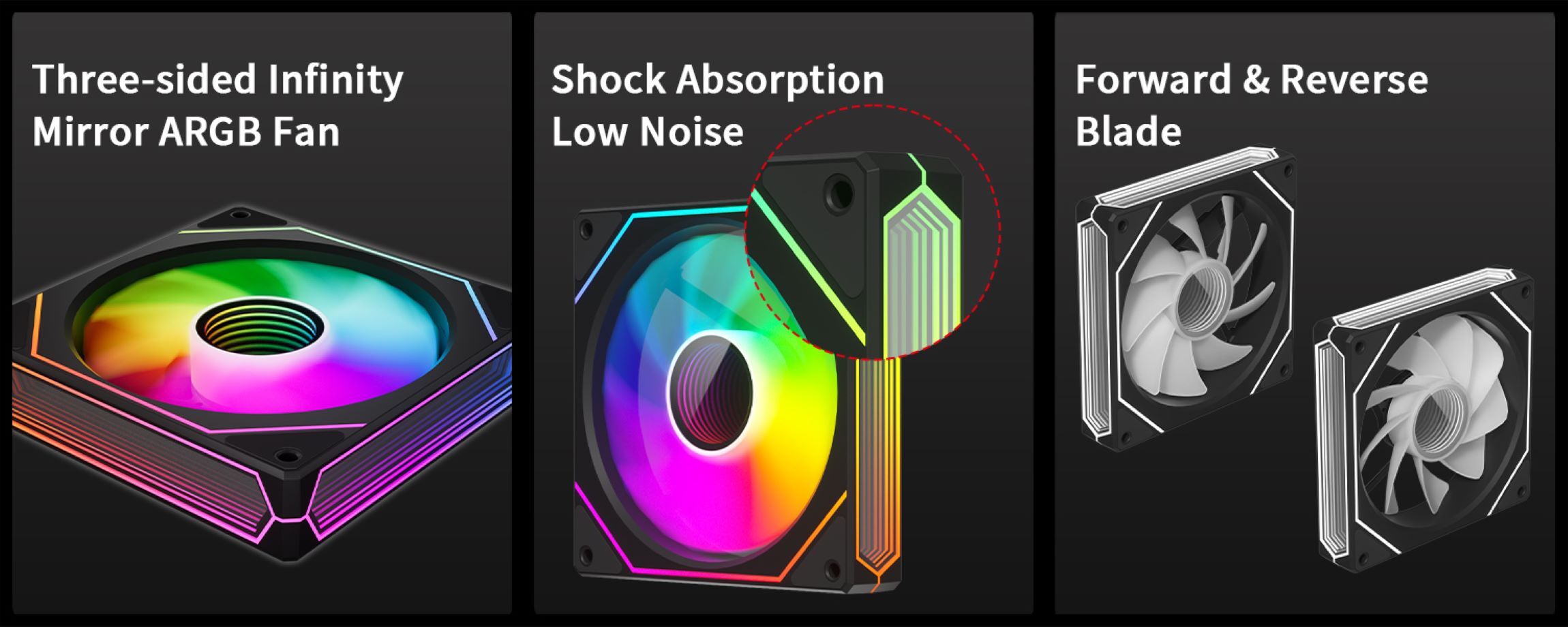 Factory Price Odm Coolmoon Oem/odm New Gaming Pc Cooling Fan Large Air ...