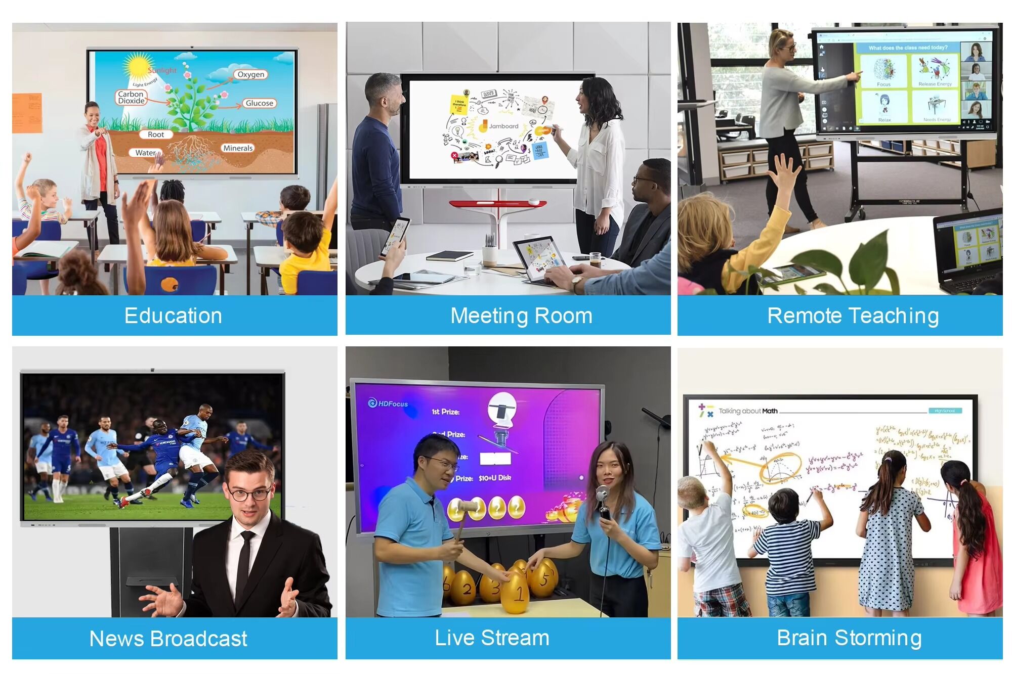 Education Electronic Interactive Whiteboard Interactive Smart Digital ...