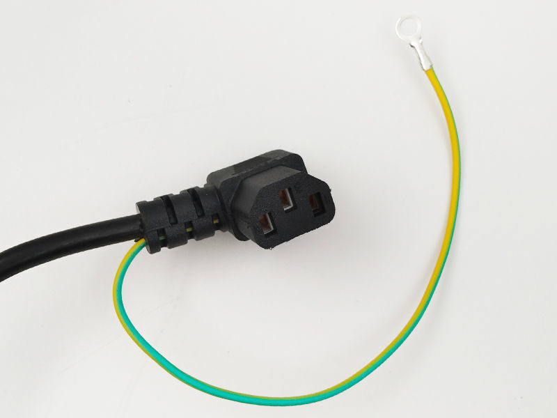 Saa Approved Australian Plug To Right Angled C13, Standard Grounding 3 ...