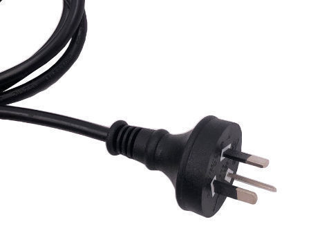 Saa Approved Australian Plug To Right Angled C13, Standard Grounding 3 ...